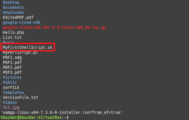 How To Create And Run A Shell Script In Linux Mint 20 Mint