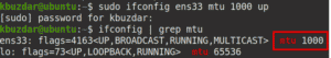 How to change MTU size in Linux – LinuxWays