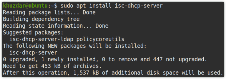How To Install And Configure Dhcp Server In Linux Linuxways