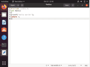 How to create and run a C program using Ubuntu 20.04 LTS – LinuxWays