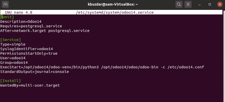 How To Install And Configure Odoo Erp On Ubuntu 20 04 Lts Linuxways