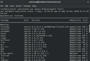 How to uninstall programs from CentOS 8 – LinuxWays