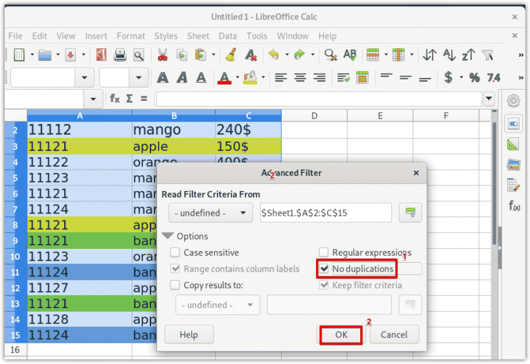 How To Remove Duplicates In Libreoffice Linuxways