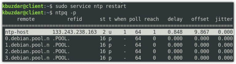 How To Configure Ntp Server And Client On Debian 10 Linuxways