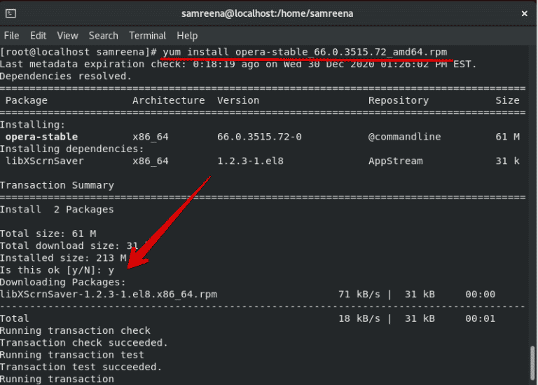 How to Install Opera Browser on CentOS 8 – LinuxWays