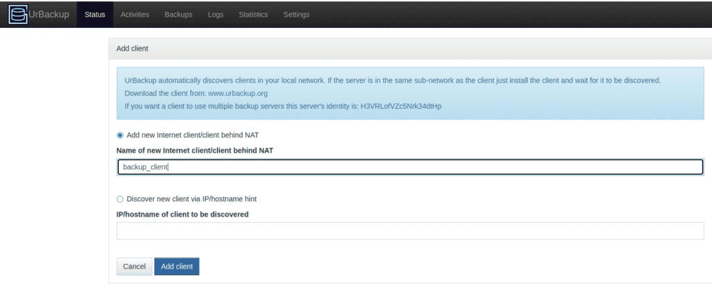 How To Install Urbackup Server And Client On Ubuntu 2004 Linuxways