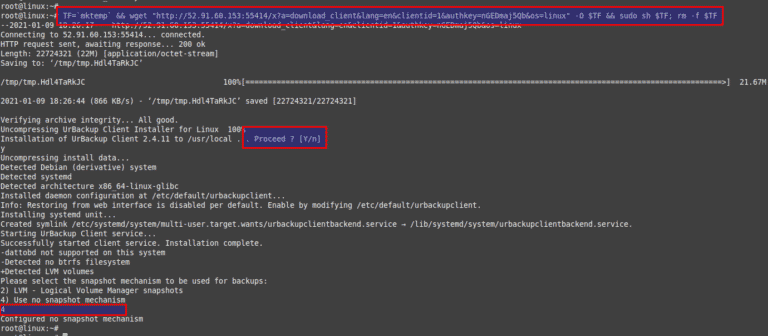 How to Install UrBackup Server and Client on Ubuntu 20.04 – LinuxWays