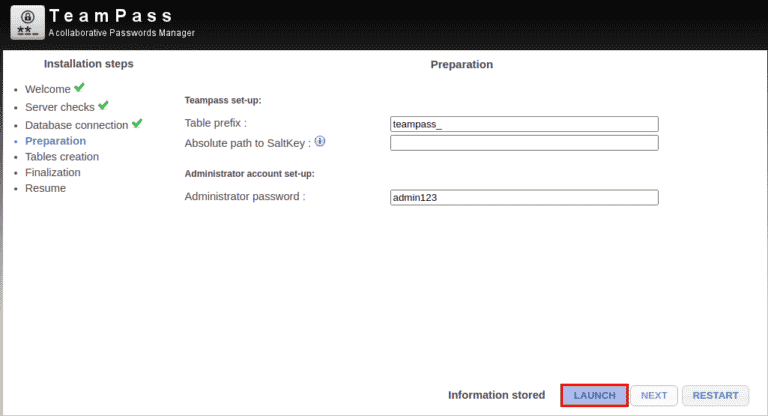 How to Setup Teampass Passwords Manager on Ubuntu 20.04 – LinuxWays
