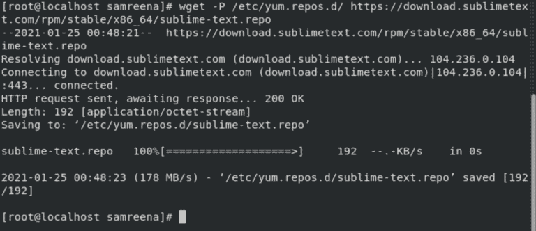 How To Install Sublime Text Editor On Centos 8 Linuxways 6271