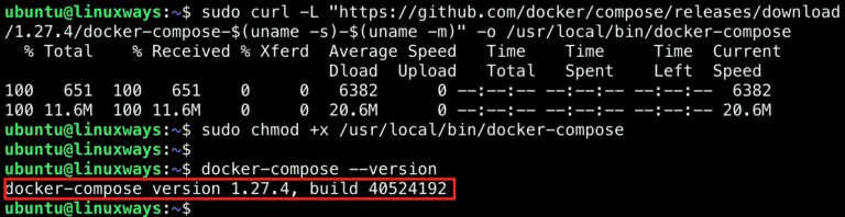 How To Install Docker Compose On Ubuntu 20 04 Linuxways