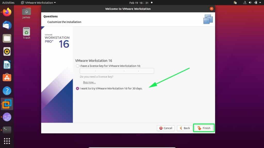 How to Install VMware Workstation Player on Ubuntu 20.04 – LinuxWays