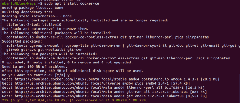 How To Install Docker In Ubuntu 2004 And Run Nginx Container Linuxways