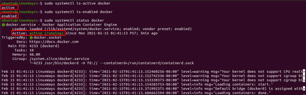 How To Install Docker In Ubuntu 2004 And Run Nginx Container Linuxways 0537