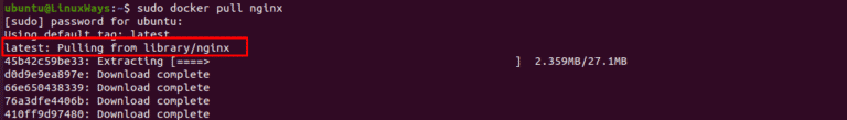 How To Install Docker In Ubuntu 2004 And Run Nginx Container Linuxways