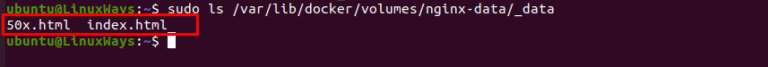 How To Install Docker In Ubuntu 2004 And Run Nginx Container Linuxways 3398