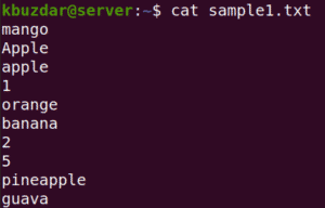 Sort command in Linux with examples – LinuxWays