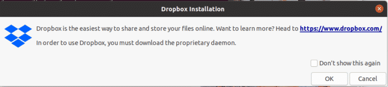 How to Install Dropbox on Ubuntu 20.04 – LinuxWays