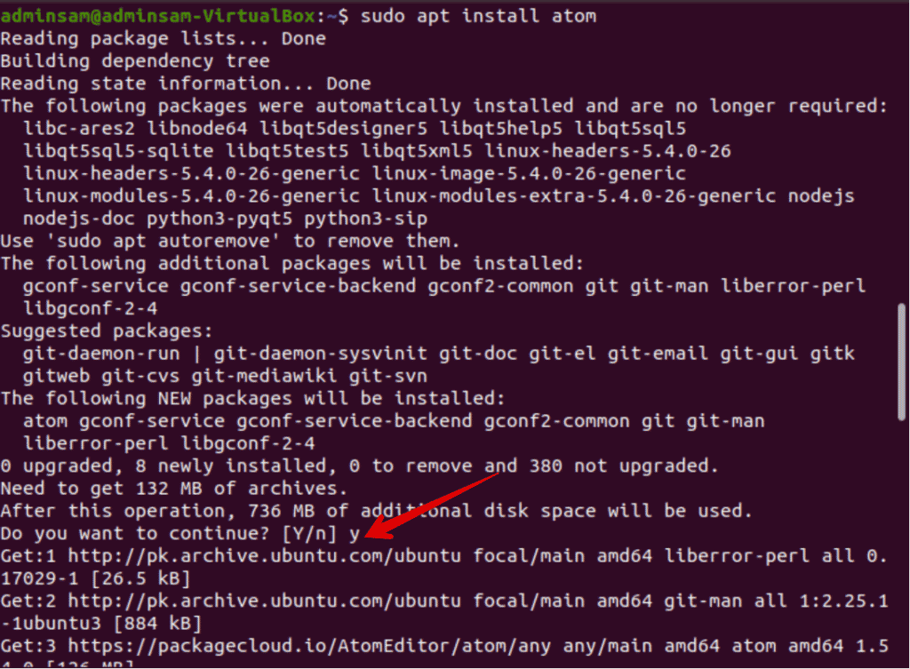 Install Atom Editor on Ubuntu 20.04 – LinuxWays