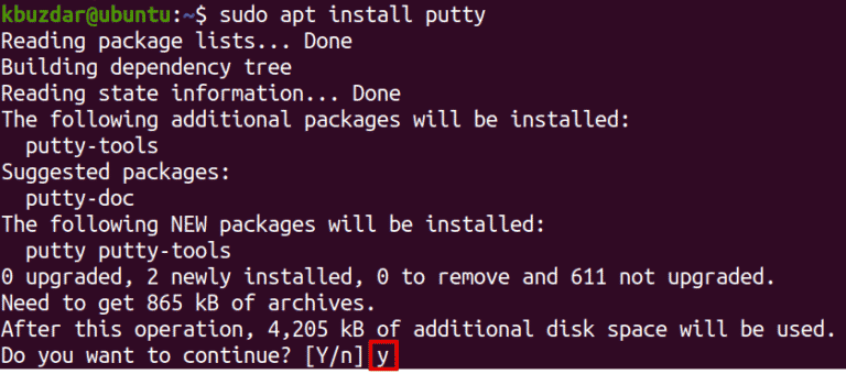 How To Install Putty On Ubuntu Linuxways