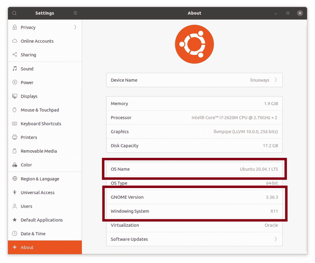 How to Display System and Hardware Details in Ubuntu 20.04 – LinuxWays