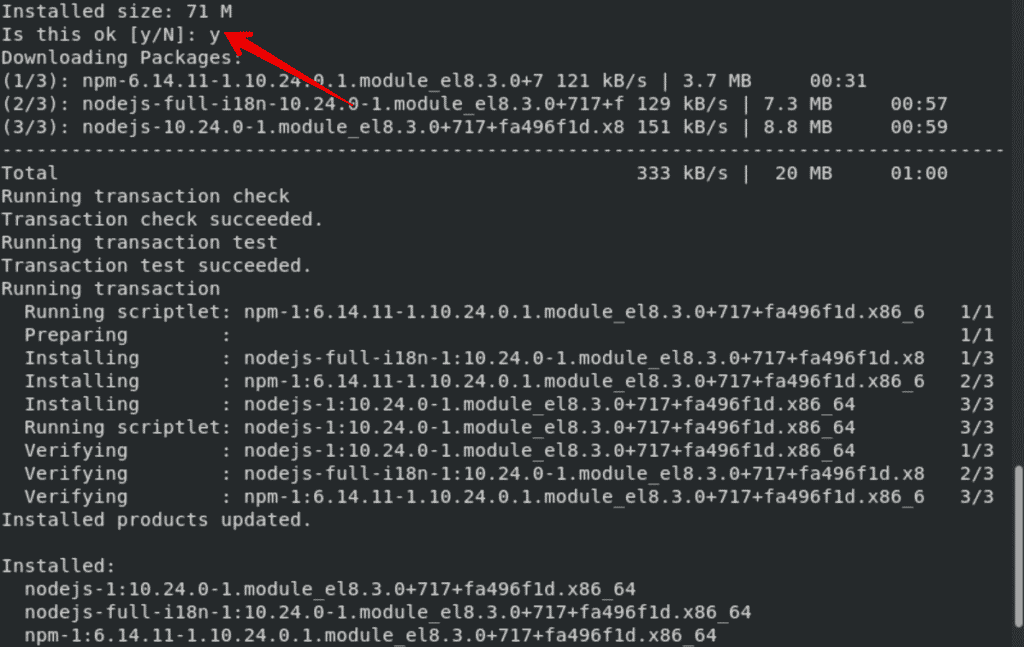 How to Install Node.js on CentOS 8 – LinuxWays