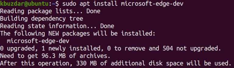 How To Install Microsoft Edge Browser On Ubuntu 2004 Linuxways