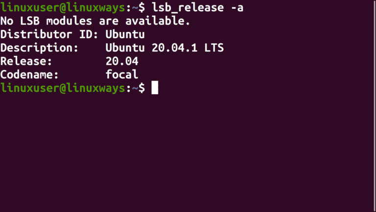 How to Display System and Hardware Details in Ubuntu 20.04 – LinuxWays