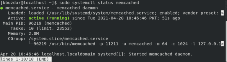 How to Install and Configure Memcached on CentOS 8 – LinuxWays