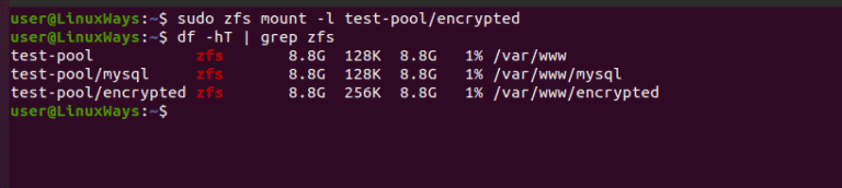 How to Configure ZFS on Ubuntu 20.04 – LinuxWays