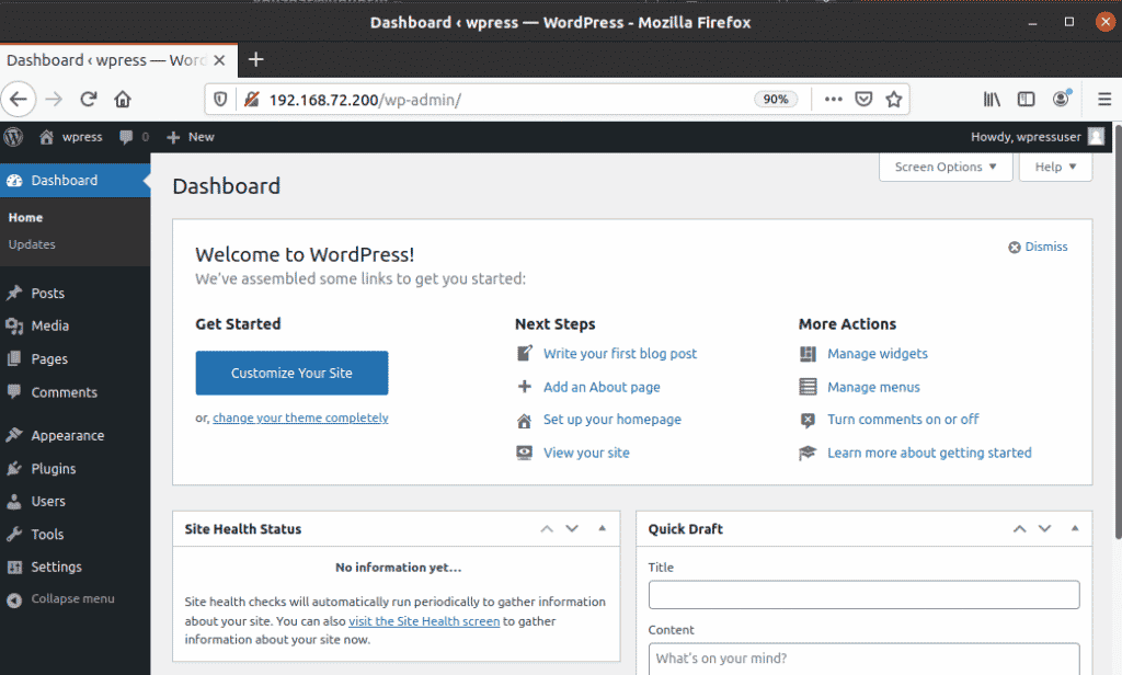 How To Install Wordpress With Nginx On Ubuntu Linuxways