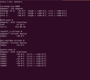 Check CPU Temperature Using lm-Sensors and hddtemp – LinuxWays