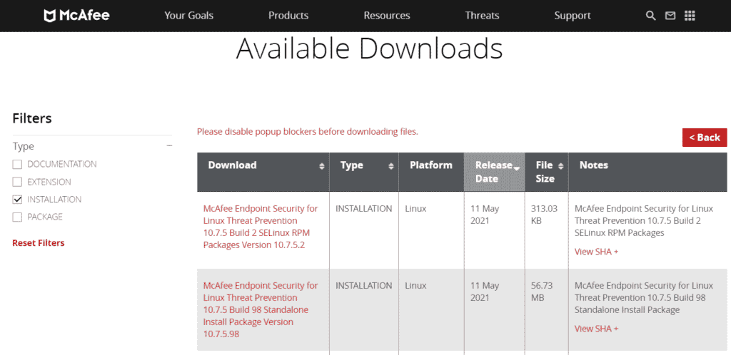 How to Install McAfee ENS on Linux – Standalone – LinuxWays