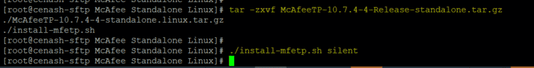 How to Install McAfee ENS on Linux – Standalone – LinuxWays