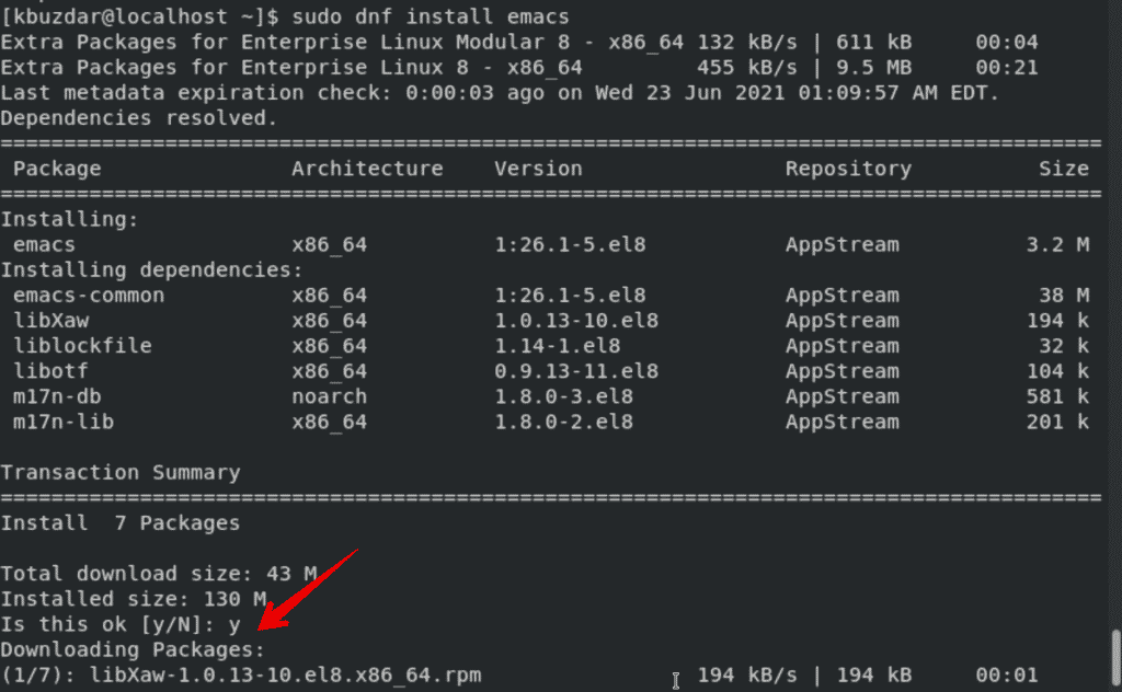 How to Install Emacs Editor on CentOS 8 – LinuxWays