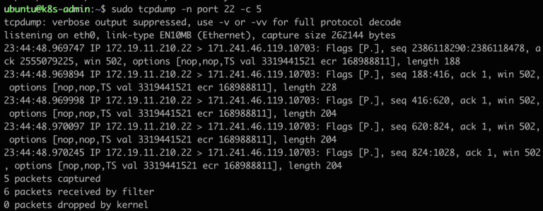 How to Use tcpdump Command in Ubuntu 20.04 – LinuxWays