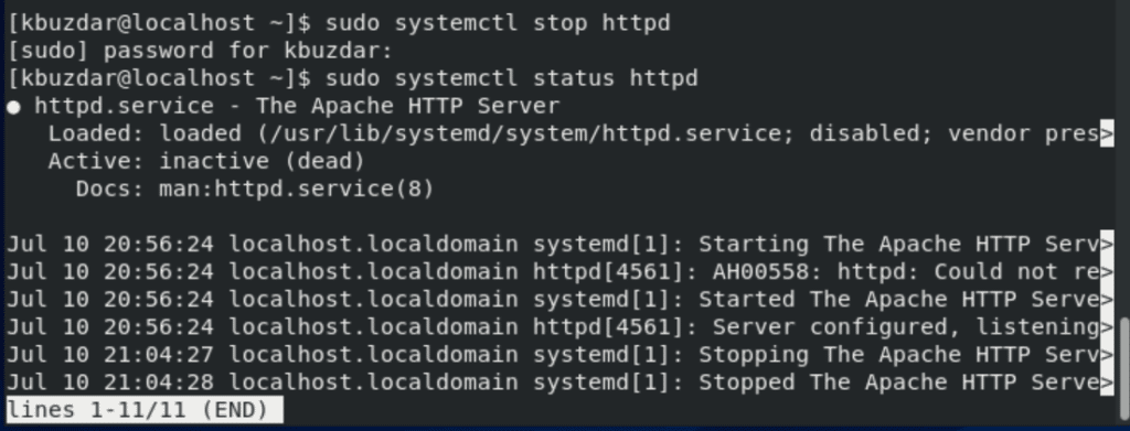 How to Start, Stop or Restart Services in CentOS 8 – LinuxWays