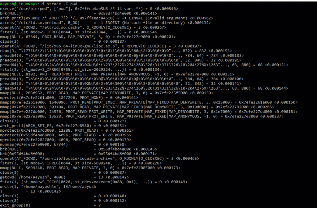 11 Strace Command with Example in Linux – LinuxWays