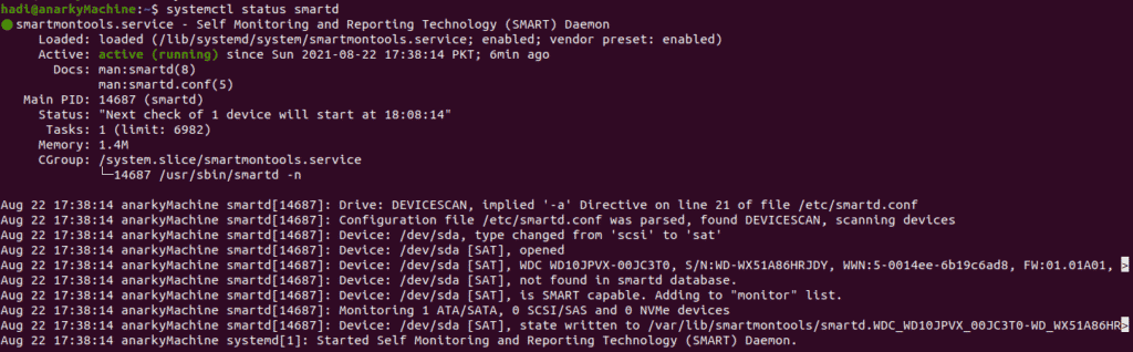 How to Check your HDD/SSD Health in Ubuntu 20.04 – LinuxWays
