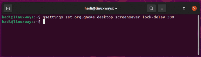 How to Disable Screen Timeout in Ubuntu 20.04 – LinuxWays