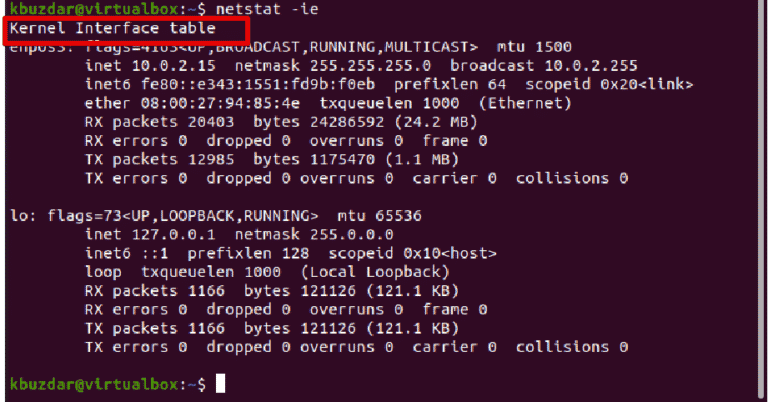 Monitor Network Traffic Using Netstat Command In Linux Linuxways 3058