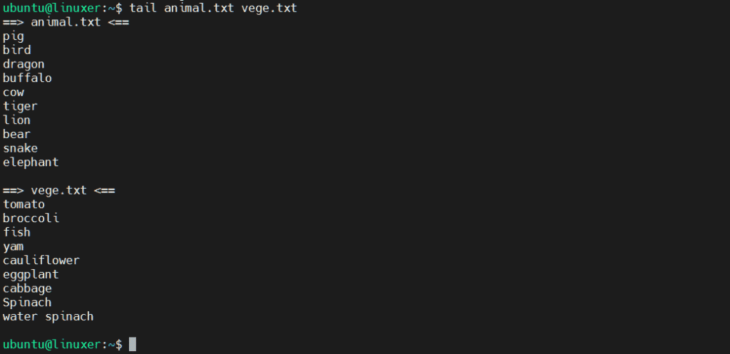 Tail Command In Linux Linuxways