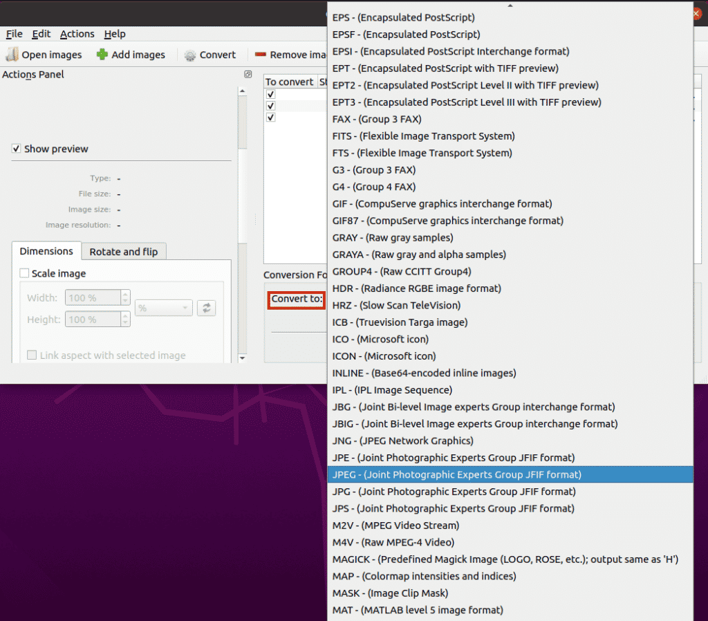 How to Batch Process Images Using Converseen in Ubuntu 20.04 – LinuxWays