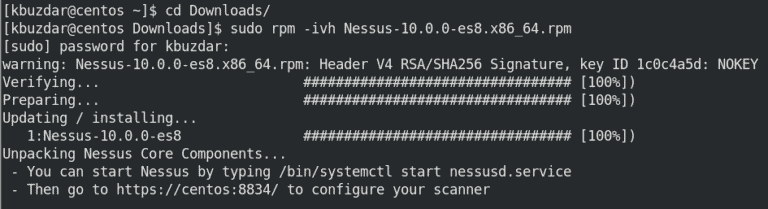 How To Install And Configure Nessus Vulnerability Scanner On Centos 8