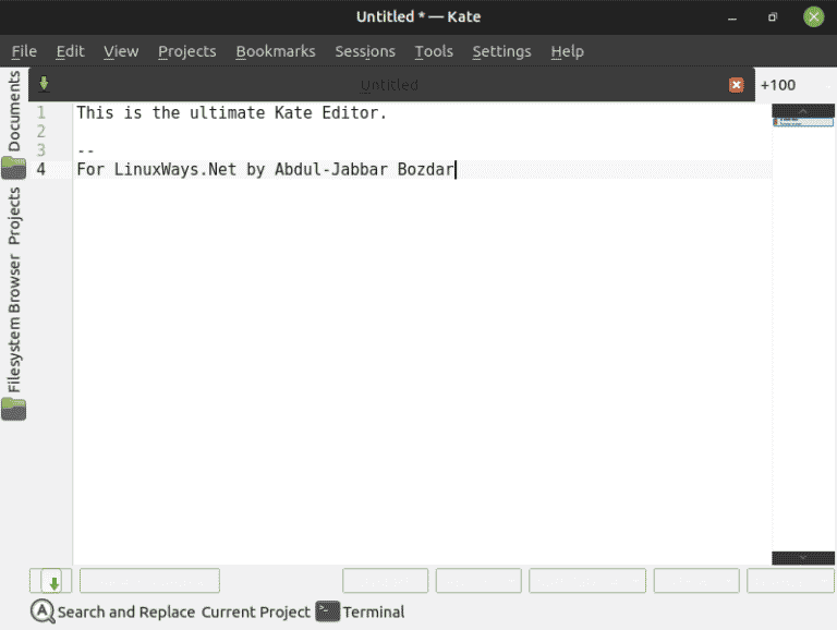 How to Install Kate Editor on Ubuntu 20.04 LTS Edition – LinuxWays
