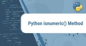 Python isnumeric() Method – LinuxWays