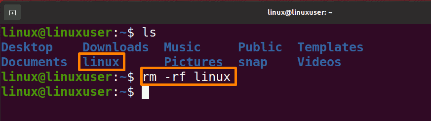 How To Delete A Directory In Ubuntu 20 04 LinuxWays