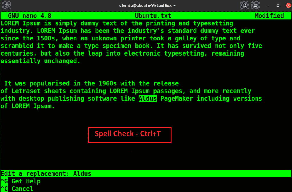 How To Install And Use Nano Editor On Ubuntu 2004 Linuxways