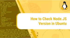 How to Check Node.JS Version in Ubuntu – LinuxWays