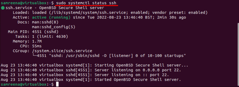 Enable SSH on Ubuntu 22.04 – LinuxWays
