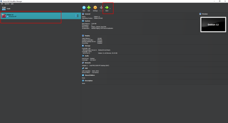 How to Install Debian 12 on Virtualbox – LinuxWays